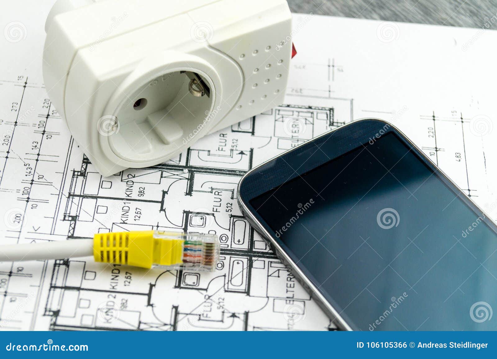 Modern house technology stock photo. Image of monitoring - 106105366
