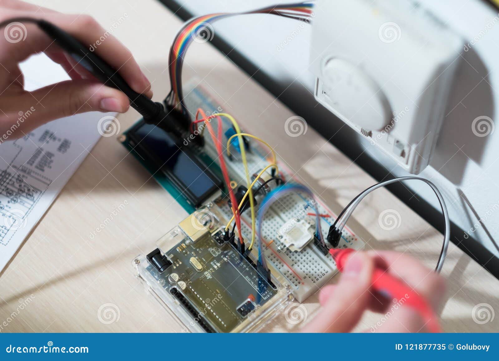Smart Home Technology Engineering Control System Stock Image - Image of ...