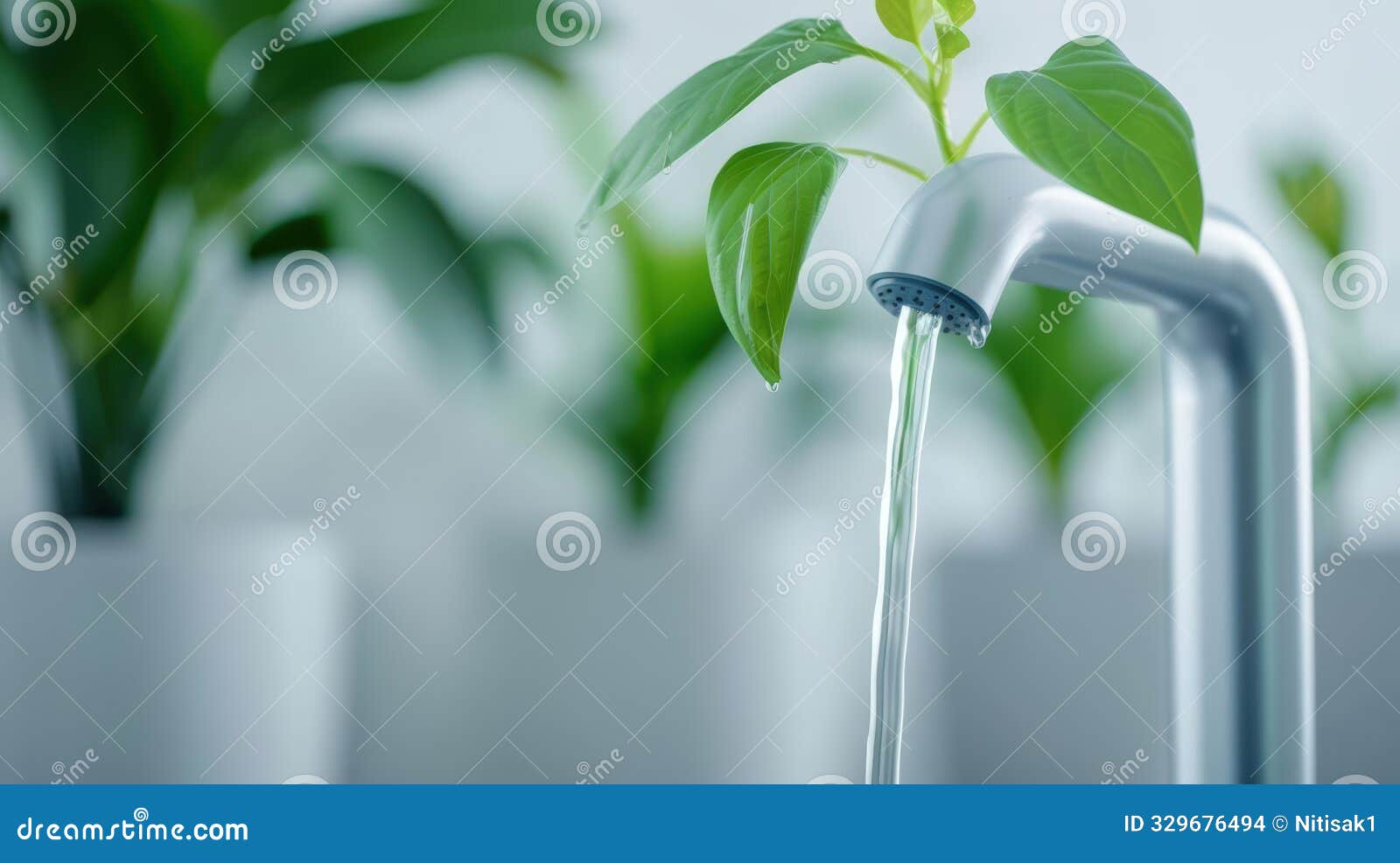 Smart Home Water Conservation System Stock Photo - Image of effective ...