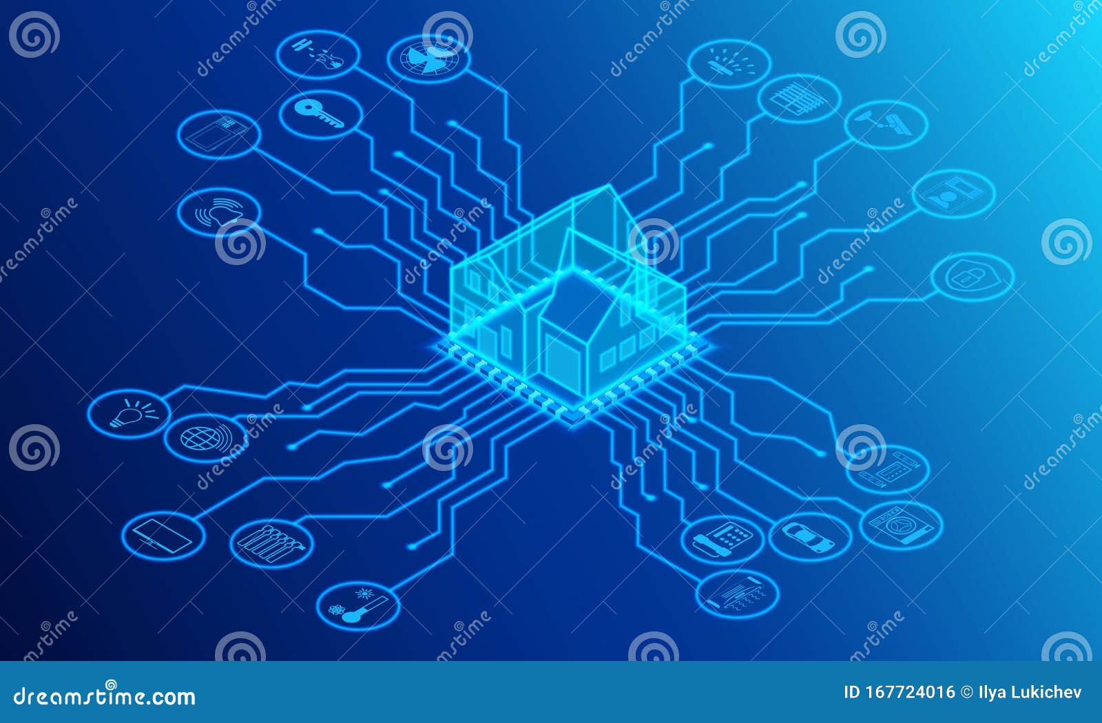 Smart House. All Functions are Powered by the Main CPU. Safety and ...