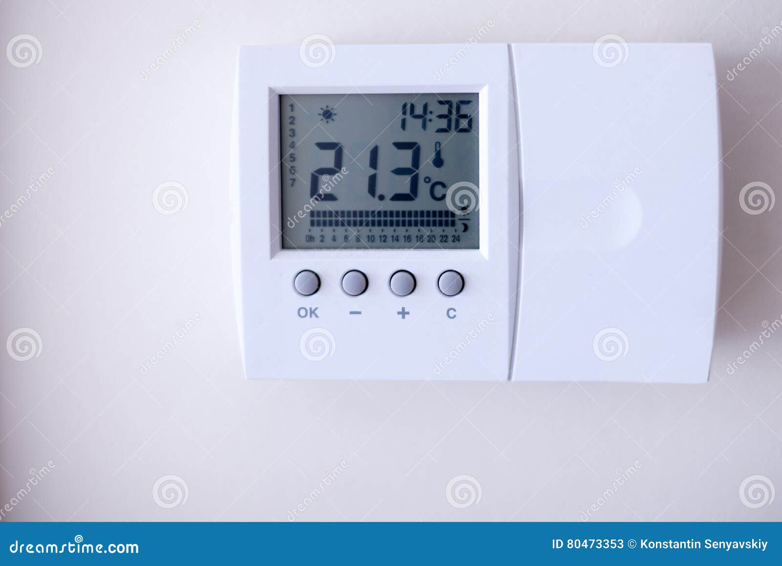 Smart house control panel stock image. Image of digital - 80473353