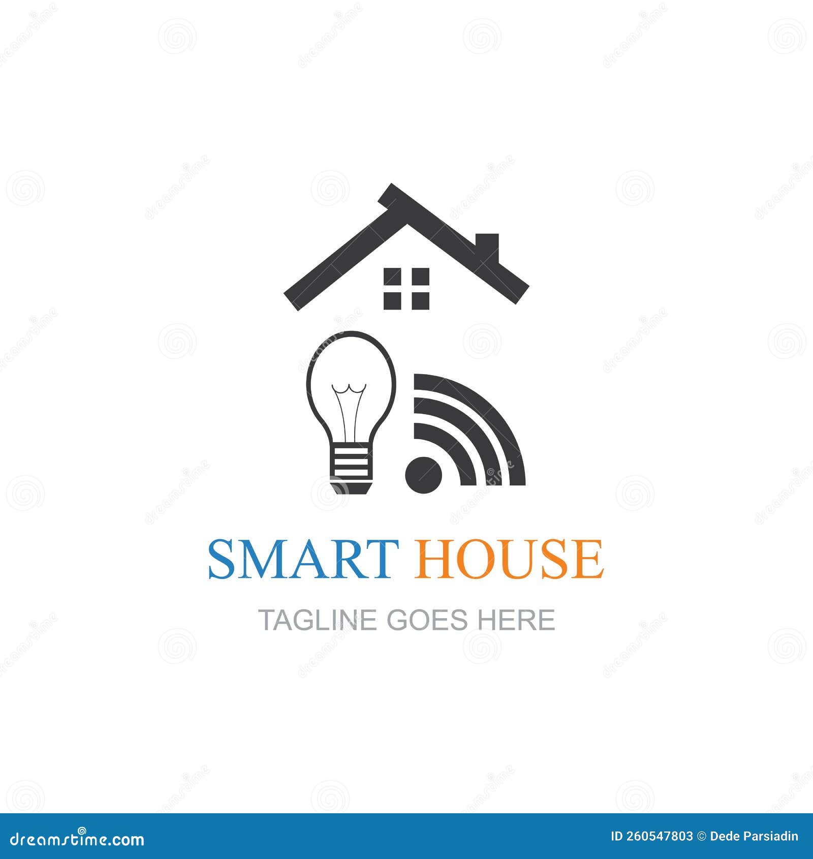 Smart House Logo Images Illustration Design Stock Vector - Illustration of smart, logo: 260547803