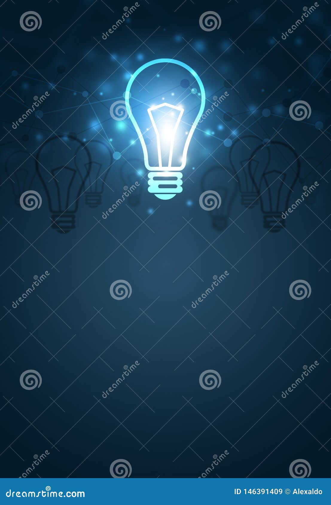 Smart Idea Concept Bright Lamp Stock Image - Image of teamwork, team ...