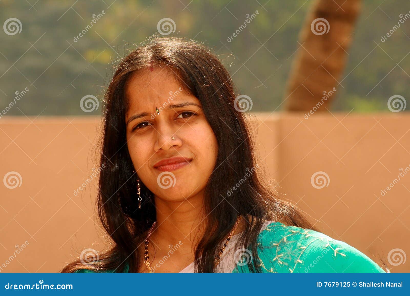 Smart Indian woman stock image. Image of woman, portrait - 7679125