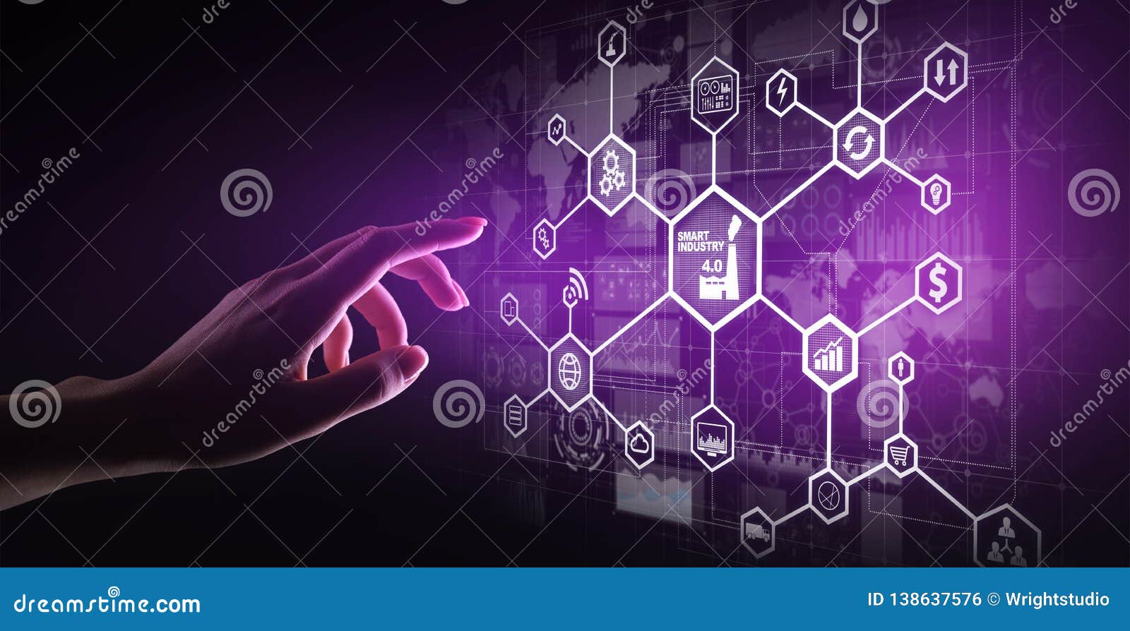 Smart Industry 4.0, Manufacturing Automation Internet of Things ...