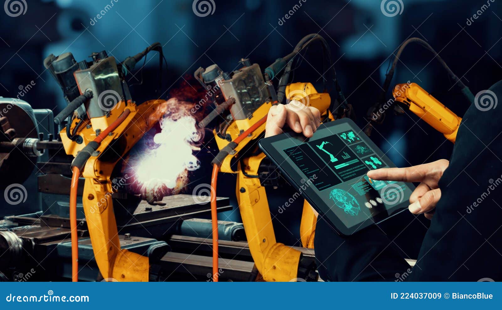 Smart Industry Robot Arms Modernization for Innovative Factory ...