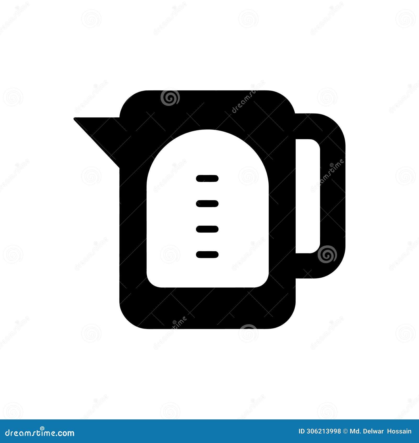Smart kettle icon stock vector. Illustration of essentials - 306213998