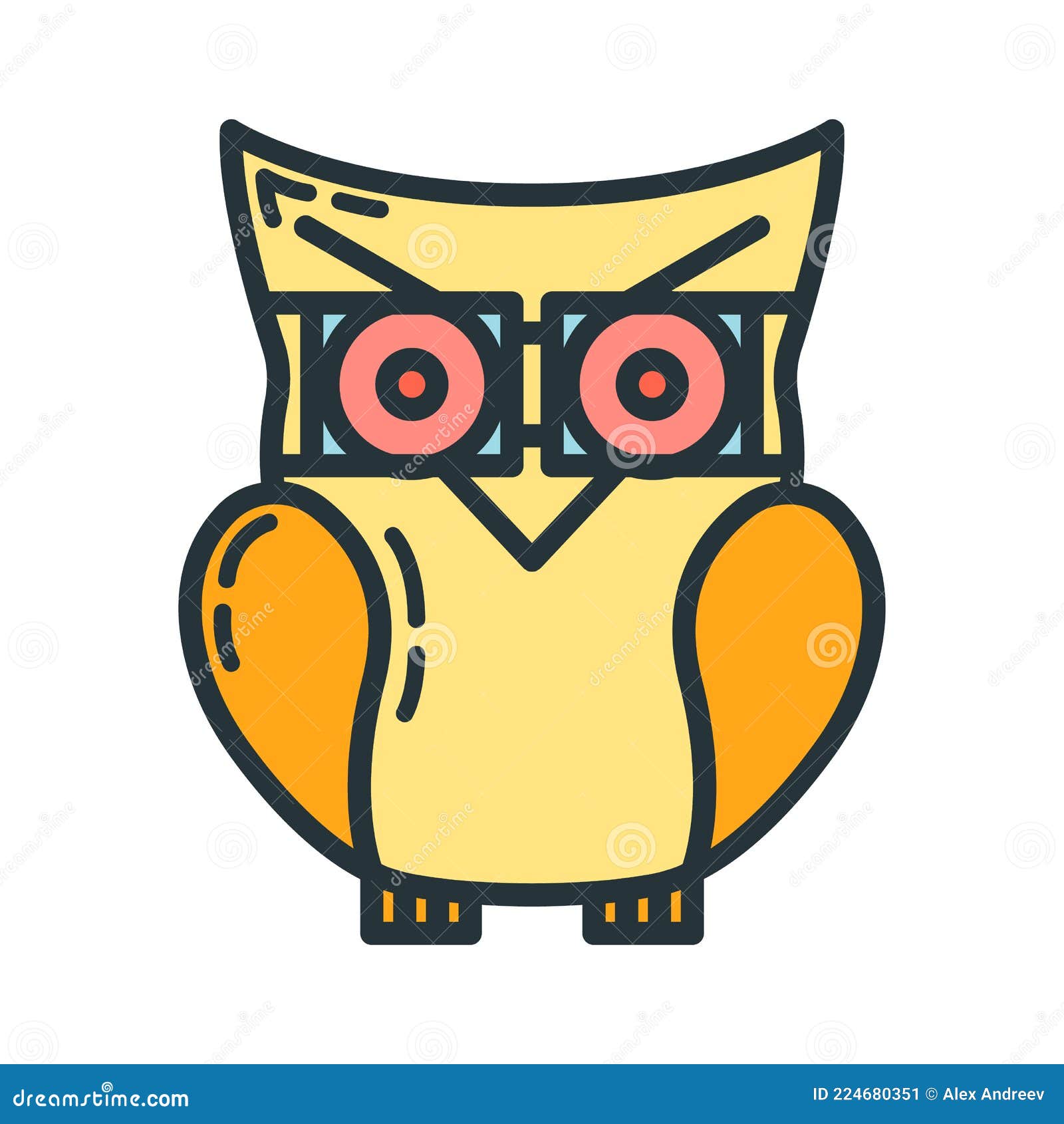 Smart Knowledge Owl Icon, Educational Institution Process, Back To ...