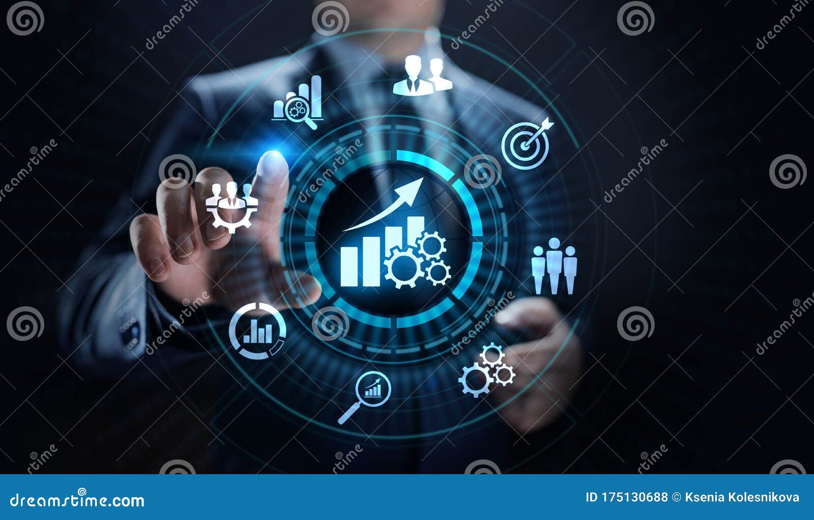 Smart KPI Performance Analysis Improvement Business Industrial ...