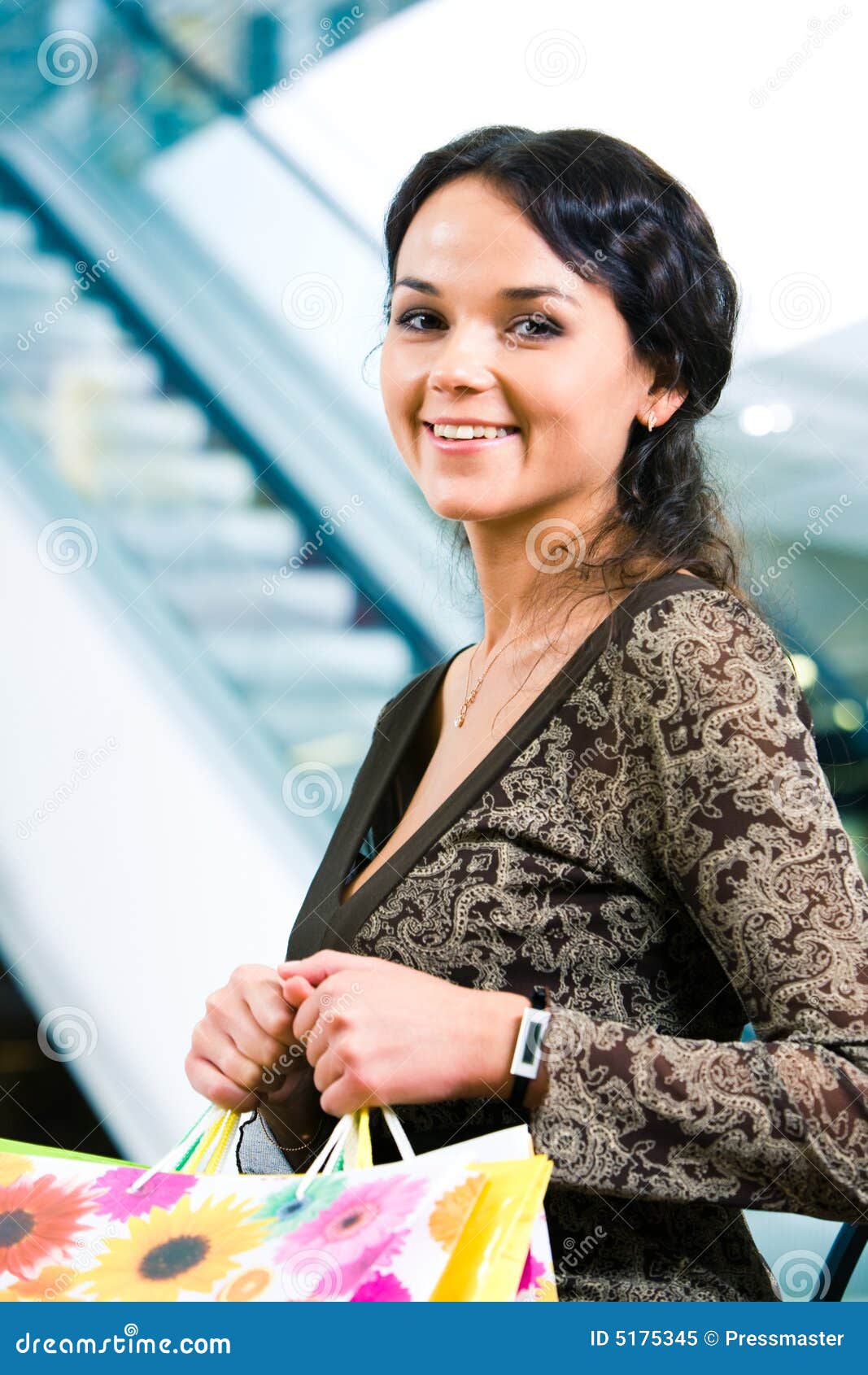 Smart lady stock image. Image of glad, adult, glamour - 5175345