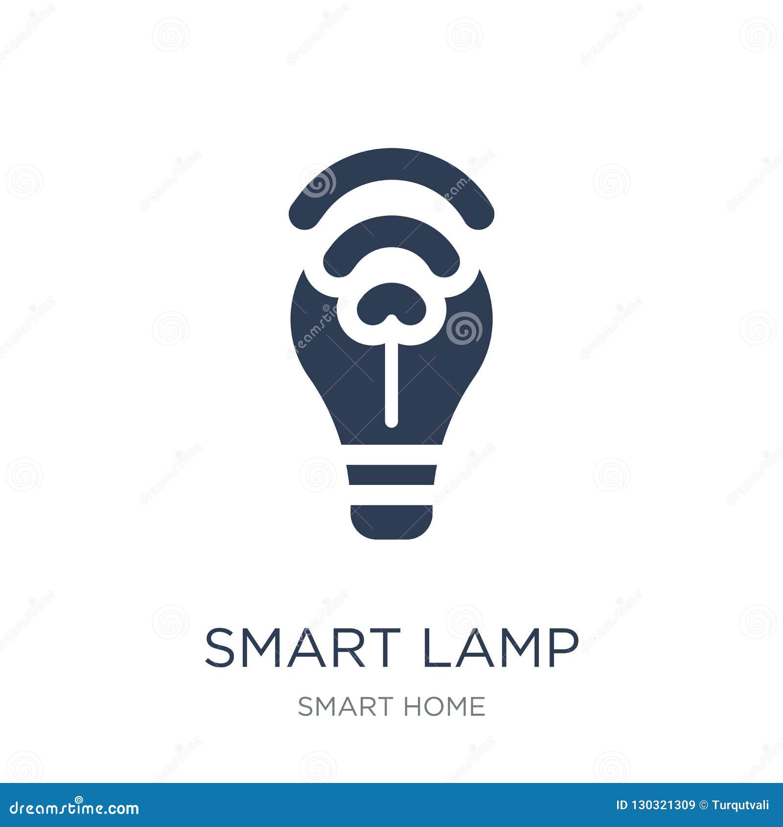Smart Lamp Logo Stock Photo | CartoonDealer.com #106689318