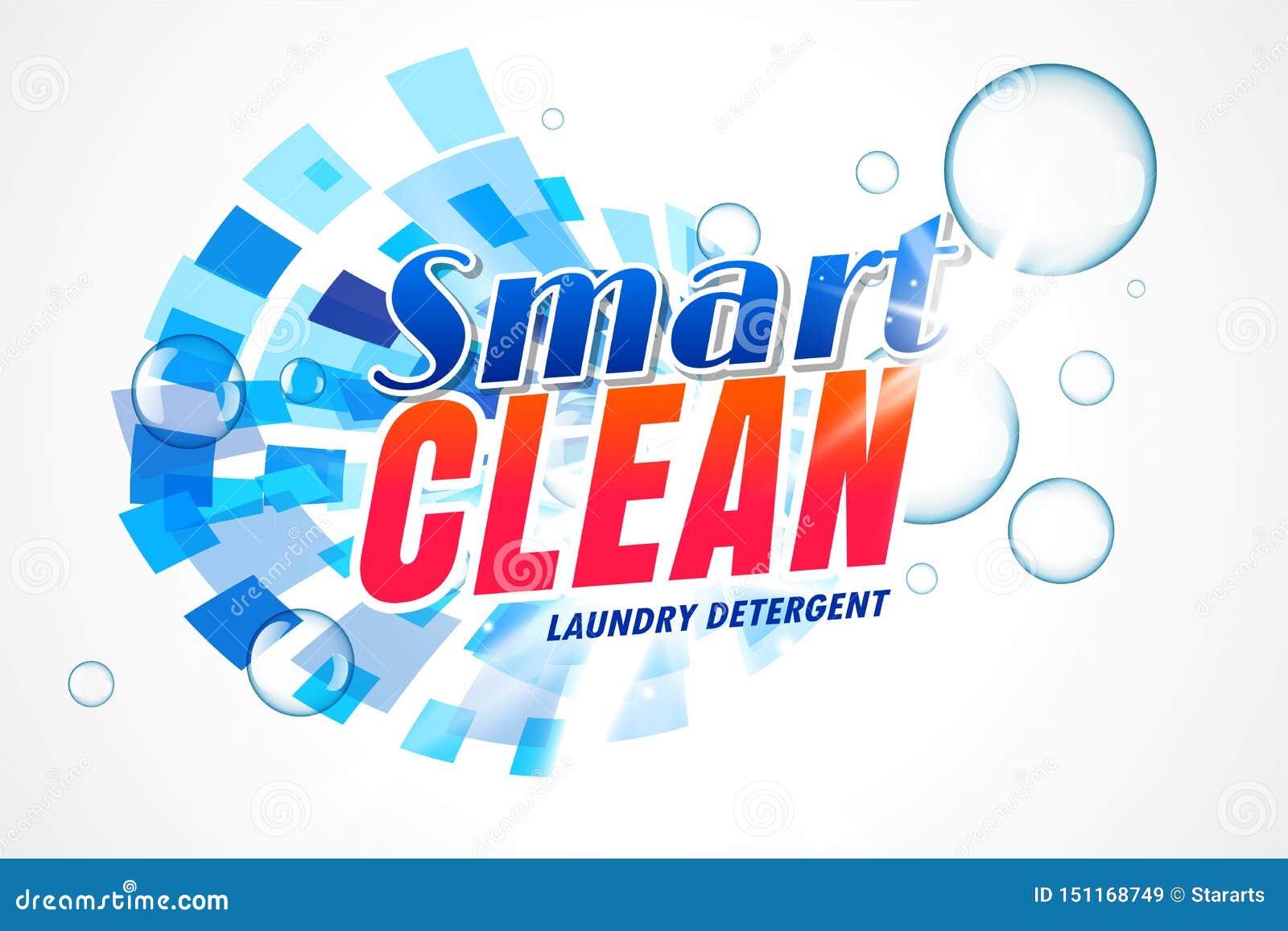 Smart Laundry Detergent Packaging Concept Template Editorial Stock ...