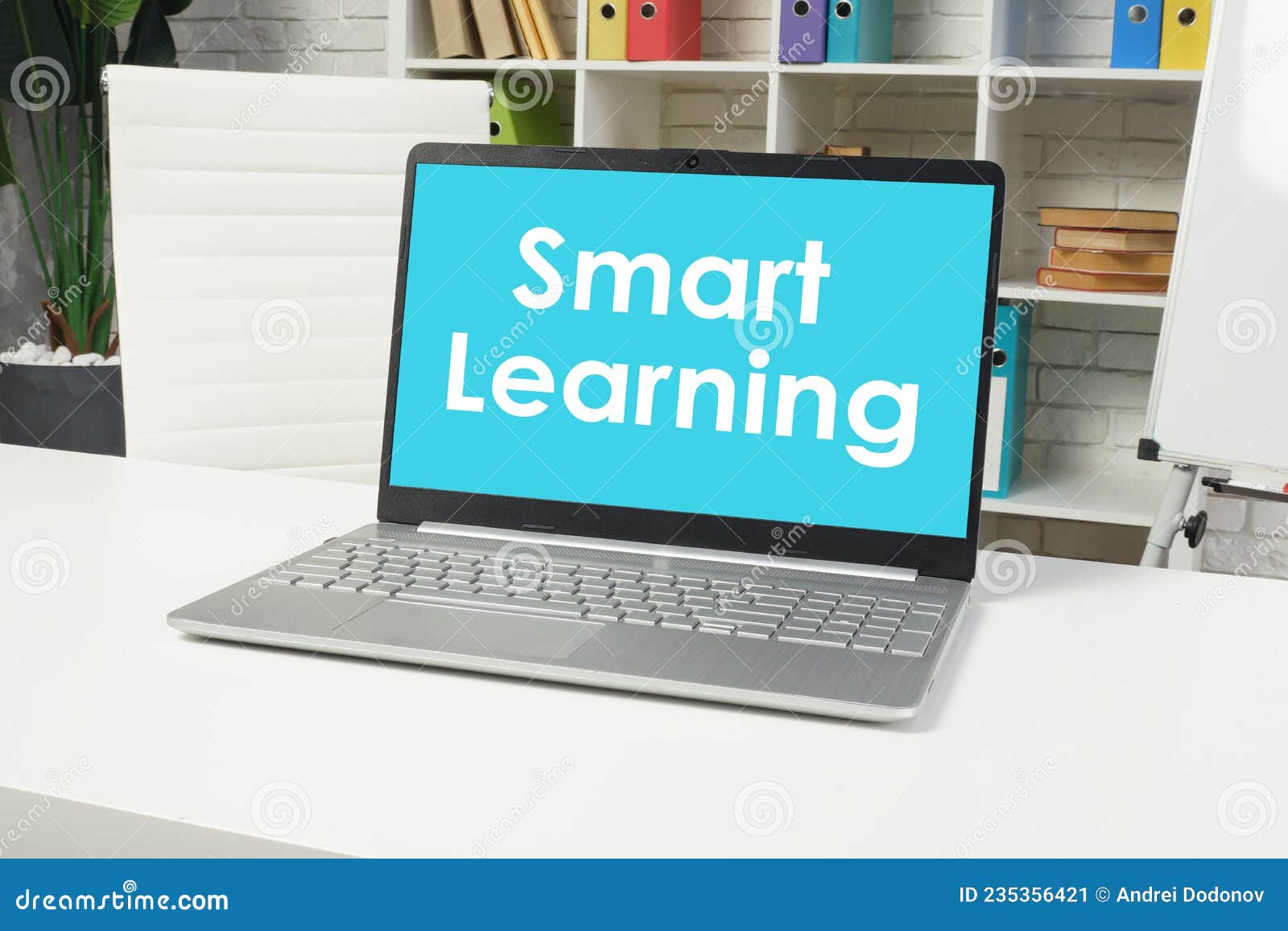 Smart Learning is Shown on the Business Photo Using the Text Stock ...