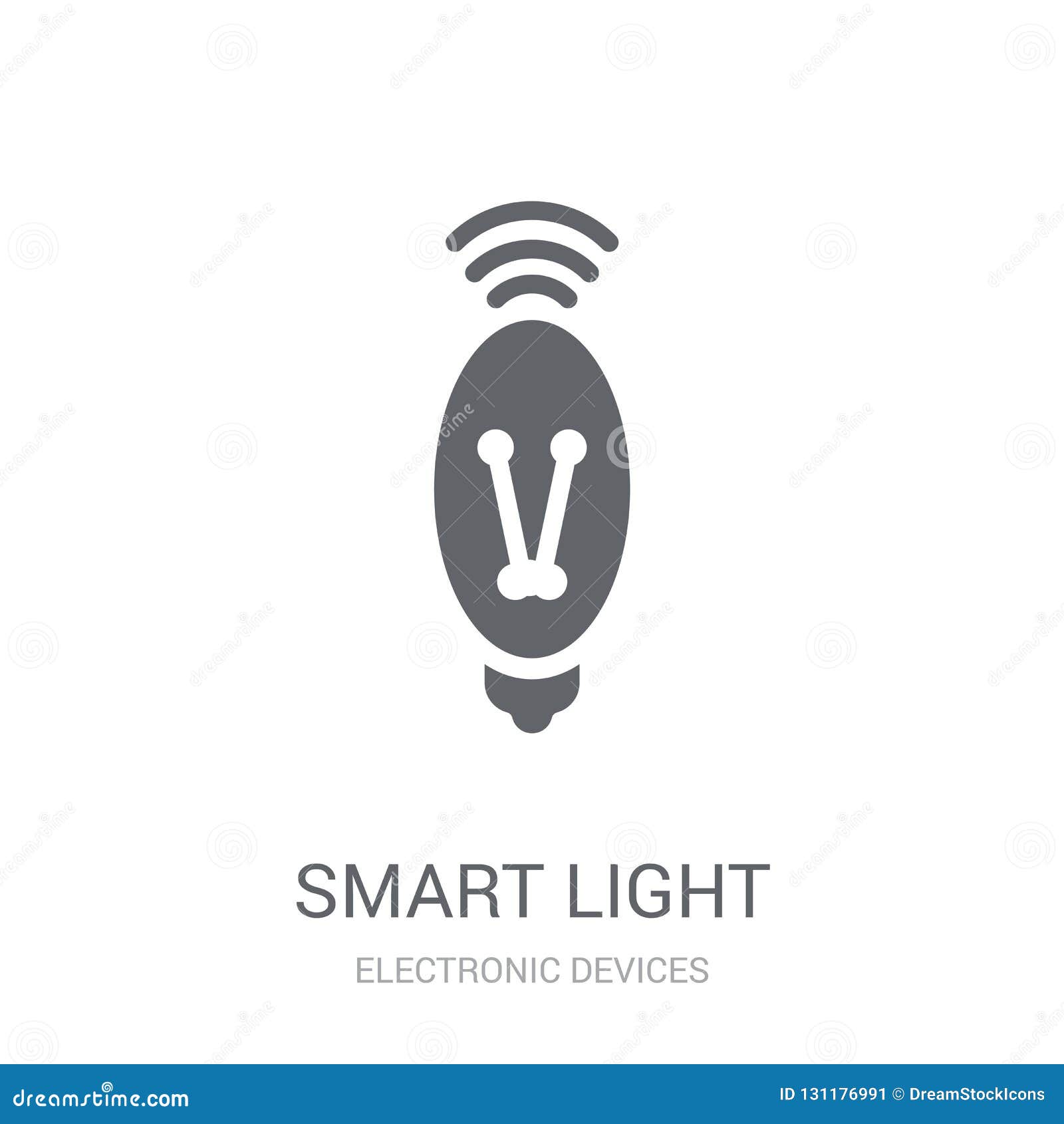 Smart Light Icon. Trendy Smart Light Logo Concept on White Background ...