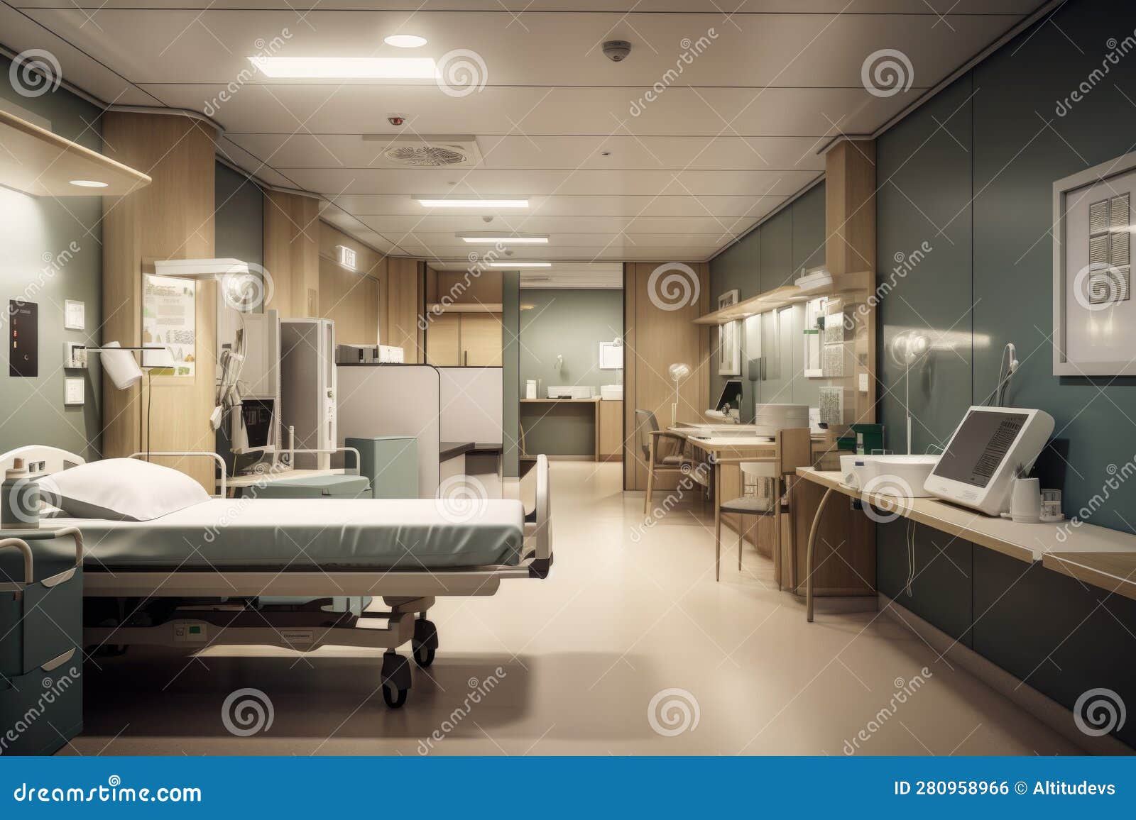 Smart Lighting Solution for a Hospital, with Individual Lights that Can ...