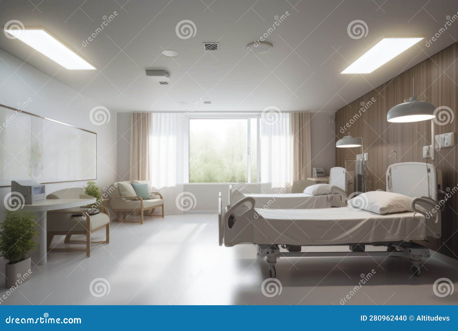 Smart Lighting Solution for a Hospital, with Individual Lights that Can ...