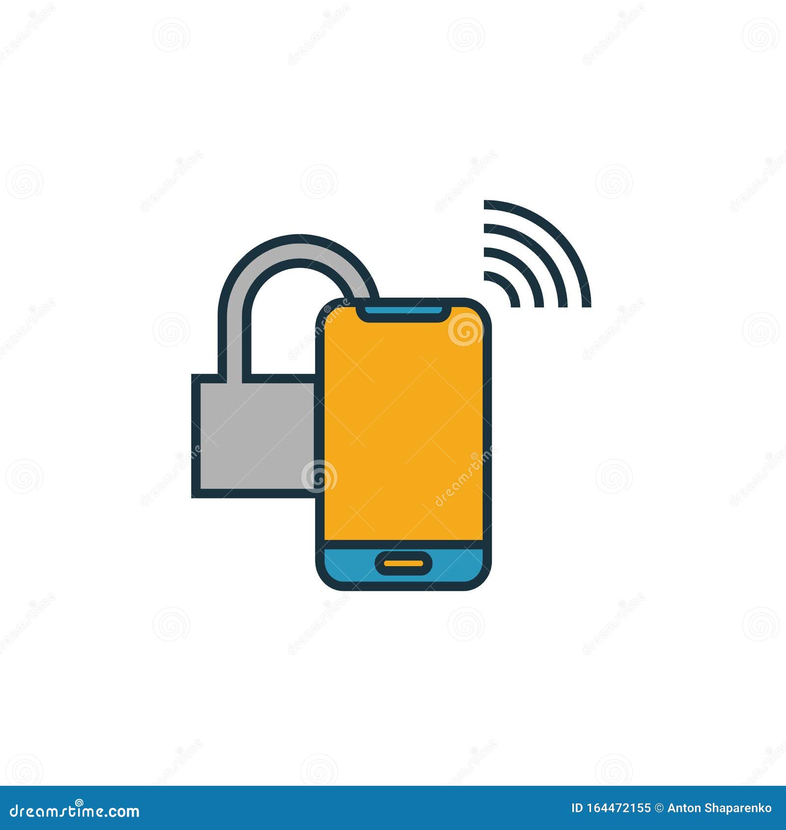 Smart Lock Icon. Simple Element from Smart Devices Icons Collection ...