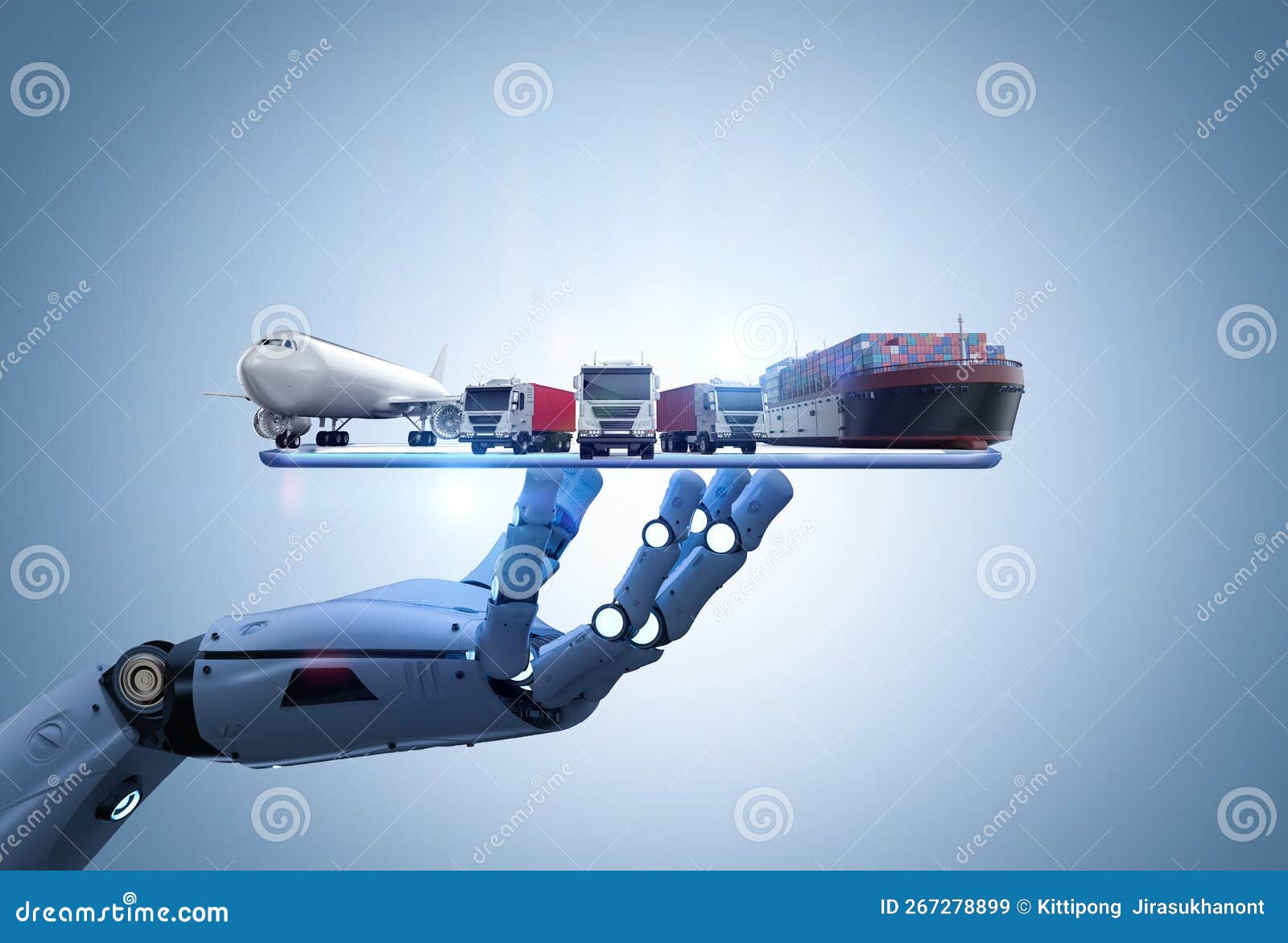 Smart Logistic Concept with Robot Control Distribution System with ...