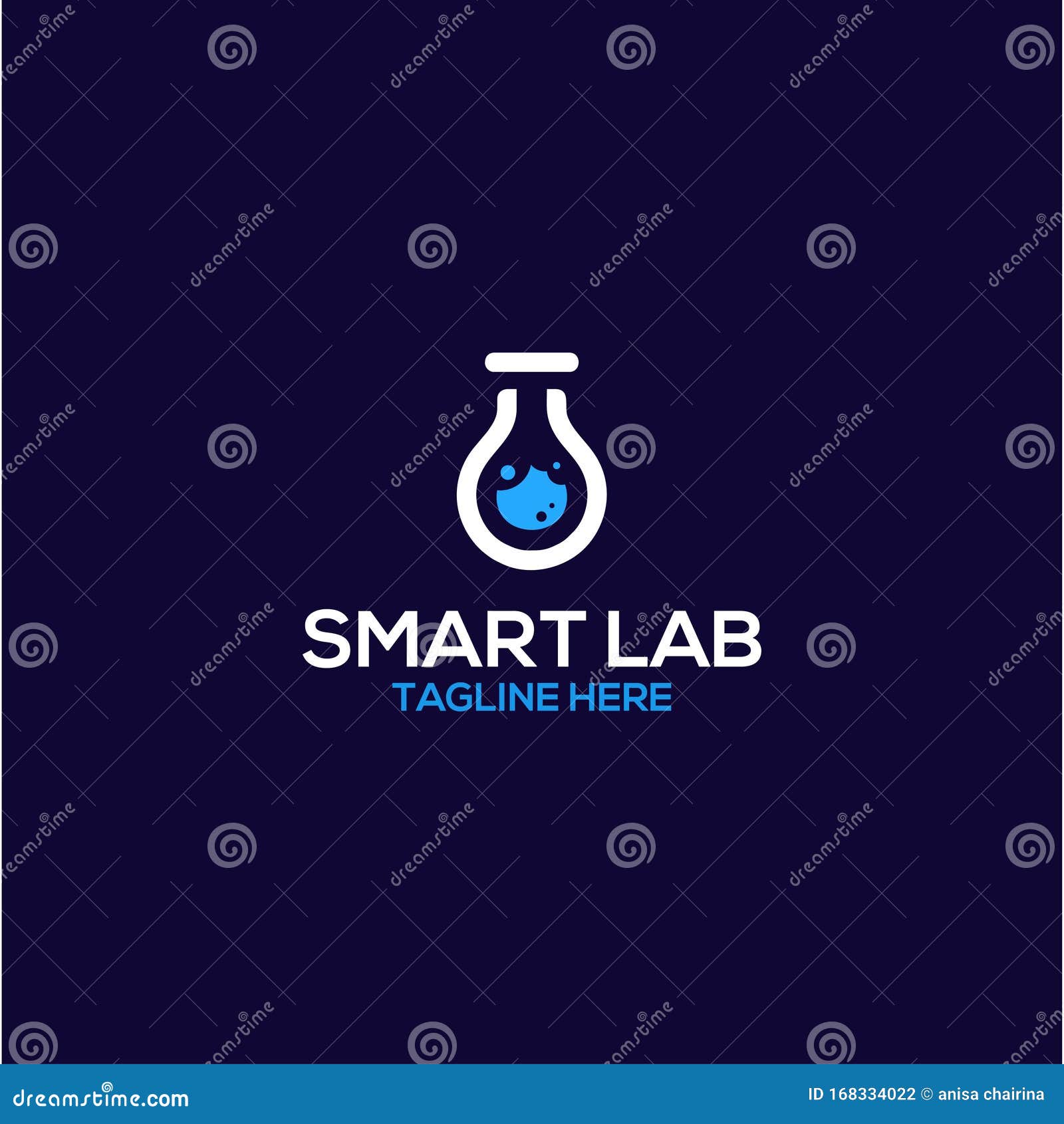 Smart Logo Design Vector Med Shine Och Unik Form Vektor Illustrationer ...