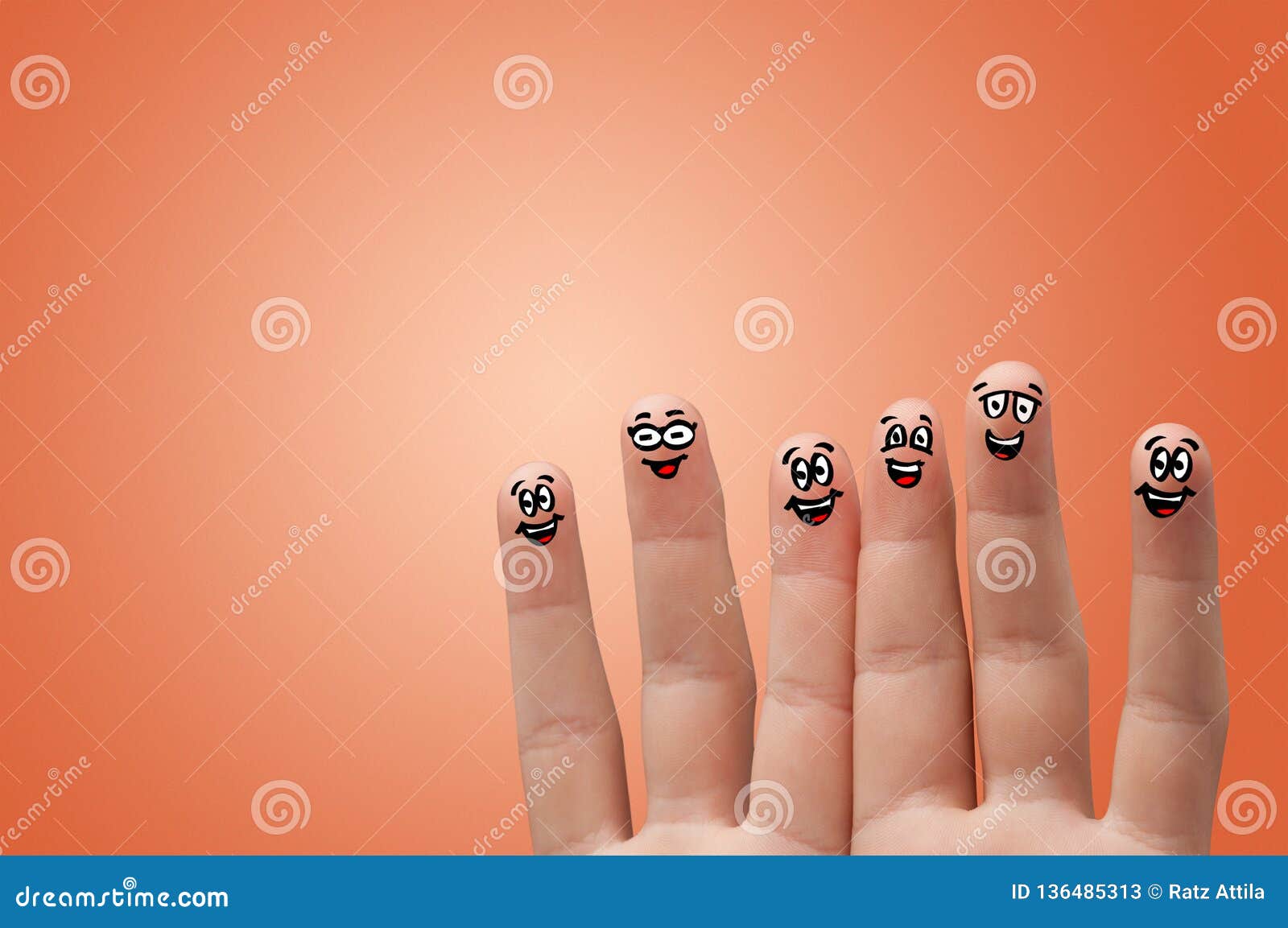 Smart Looking Fingers Smiling Stock Image - Image of happy, community ...