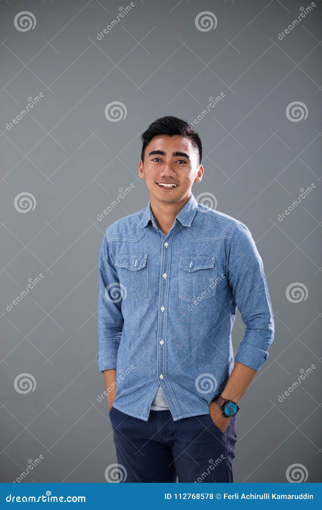 Smart looking male student stock photo. Image of simple - 112768578
