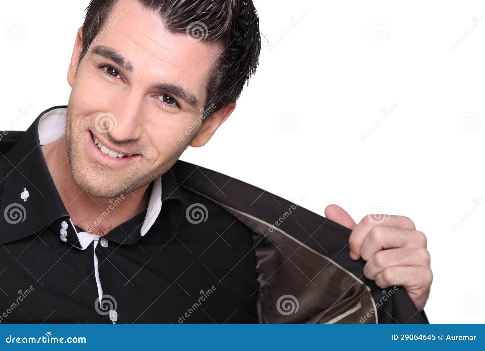 Intelligent Looking Man