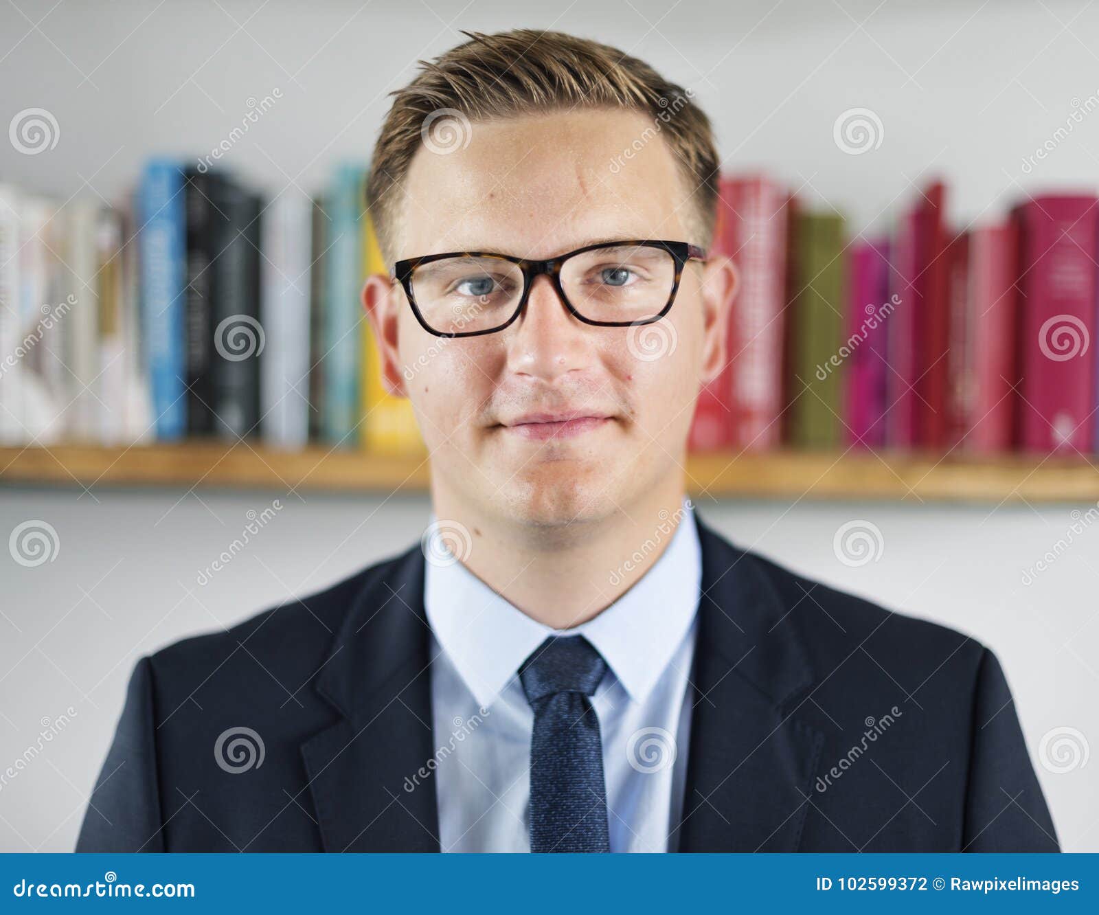 Smart looking teacher stock photo. Image of office, occupation - 102599372
