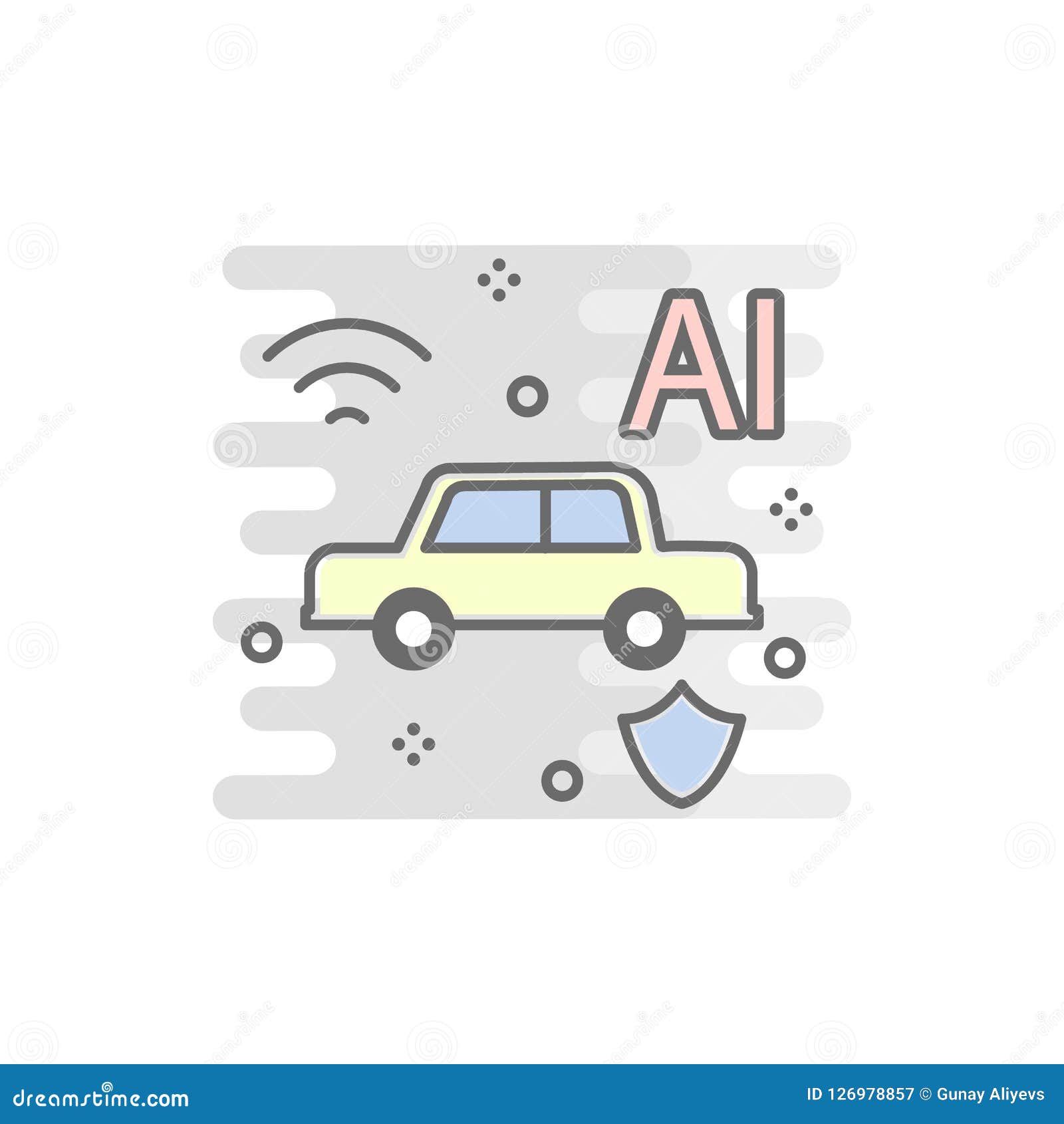 Smart Machine Colored Icon. Element of Colored Smart Technology Icon ...
