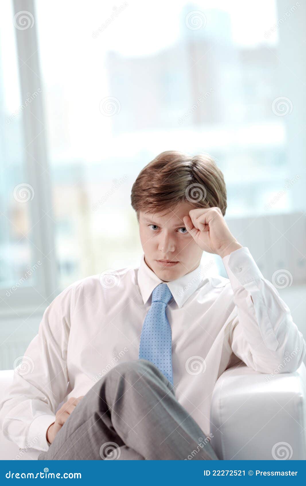 Smart man stock image. Image of caucasian, career, chief - 22272521