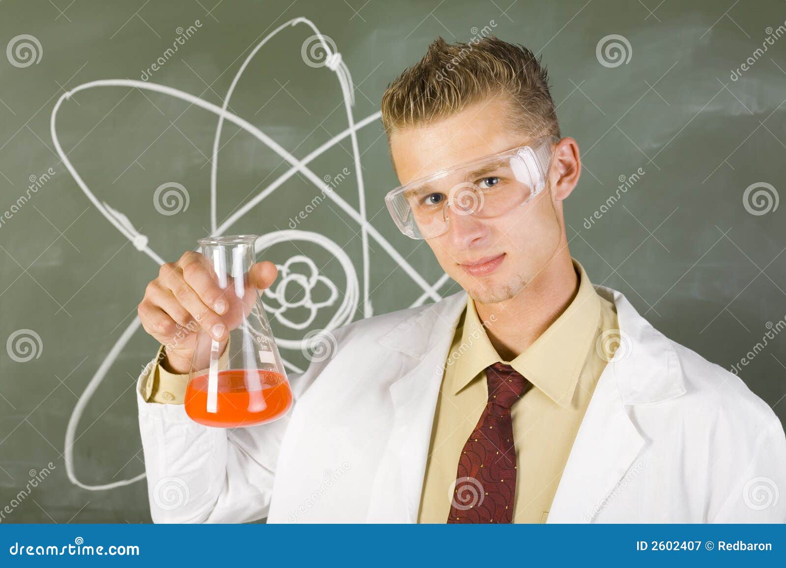 Smart man stock image. Image of discover, biotechnology - 2602407