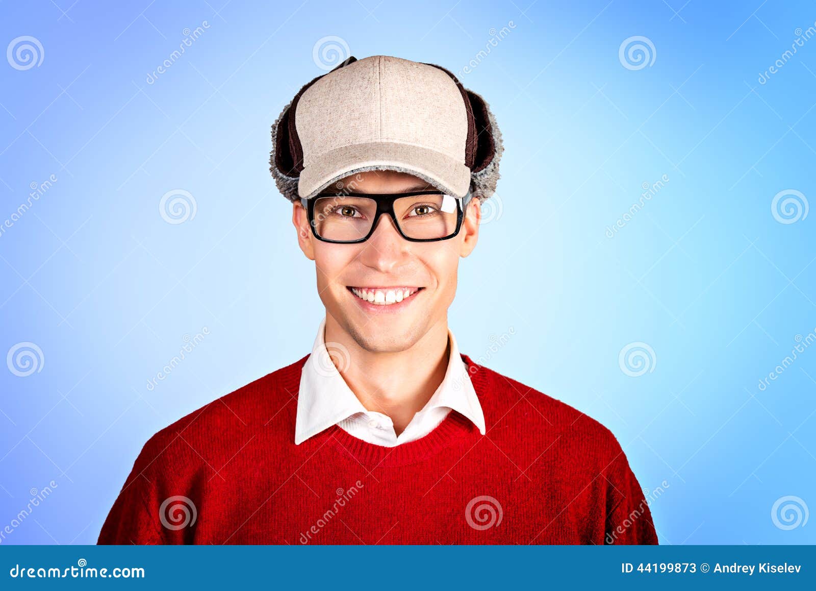 Smart man stock image. Image of good, business, optics - 44199873