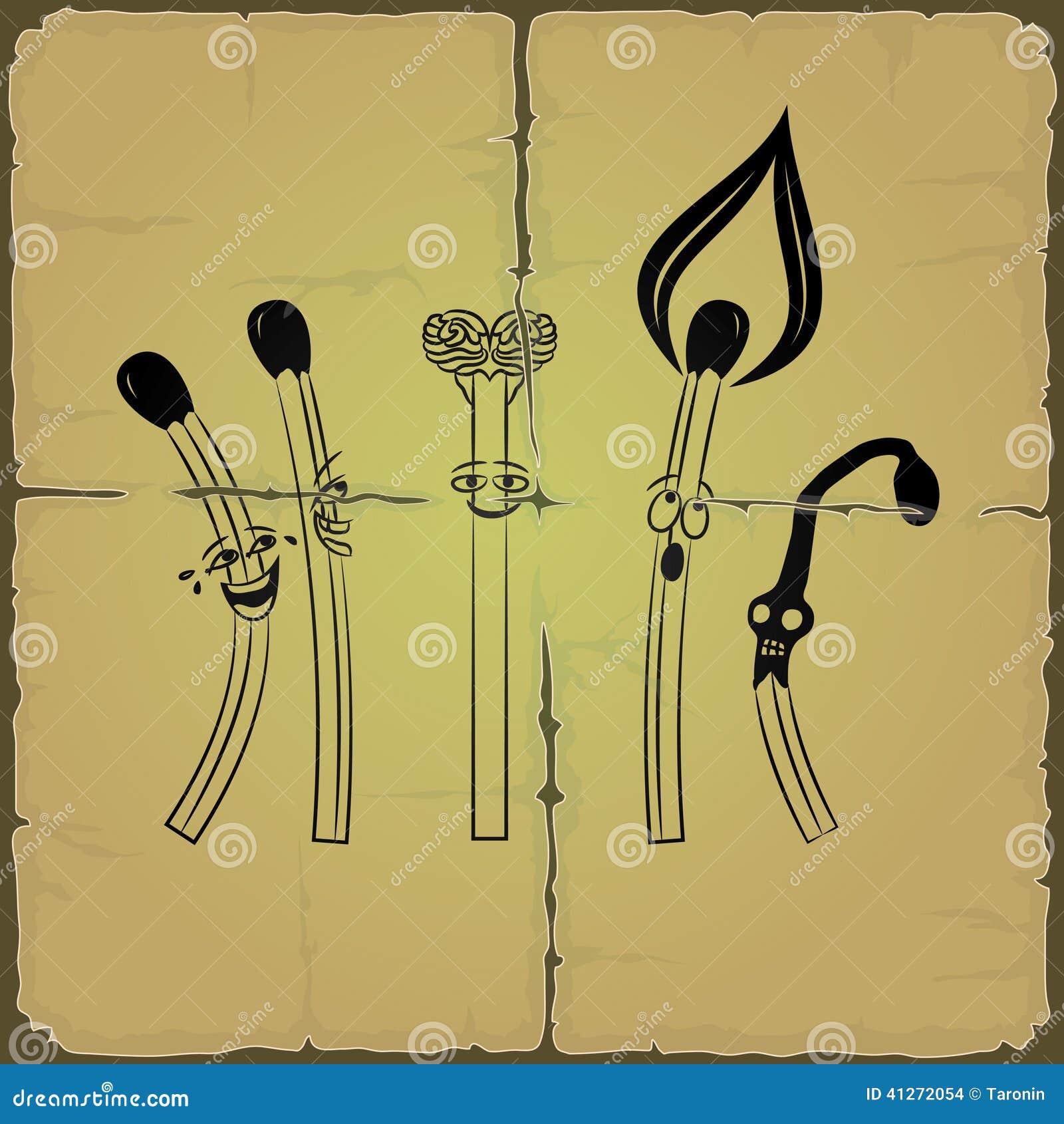 Smart match. stock vector. Illustration of postcard, gift - 41272054