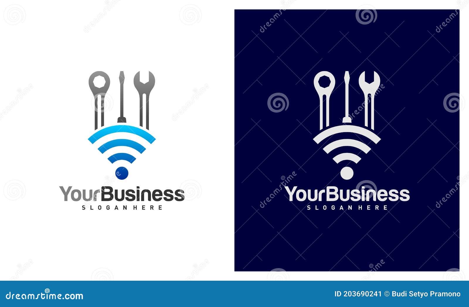 Smart Mechanic Logo Vector Template, Creative Mechanic Logo Design ...