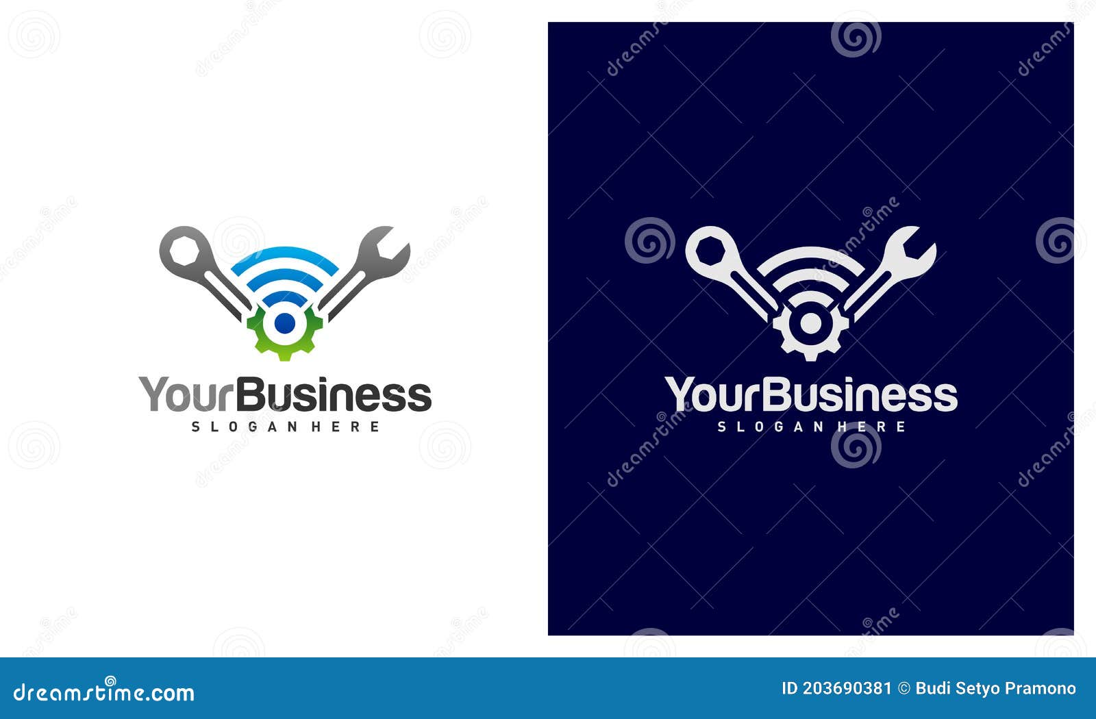 Smart Mechanic Logo Vector Template, Creative Mechanic Logo Design ...