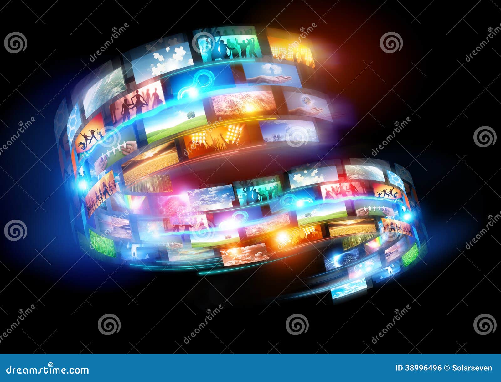 Smart Media World stock photo. Image of reporting, graphics - 38996496