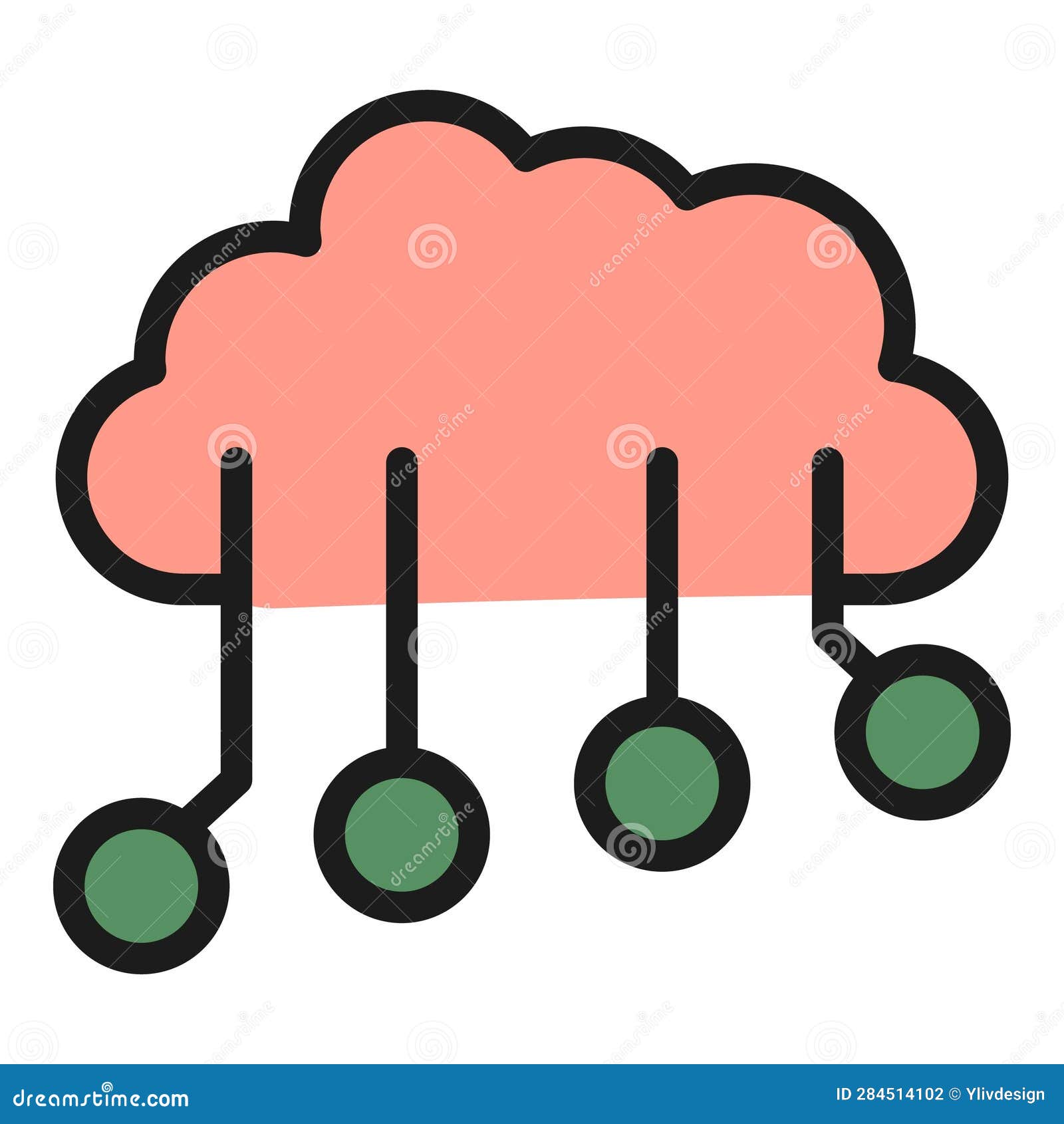 Smart Memory Icon Vector Flat Stock Vector - Illustration of icon ...