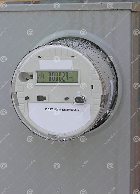 Smart Meter stock photo. Image of exterior, electric - 28424830
