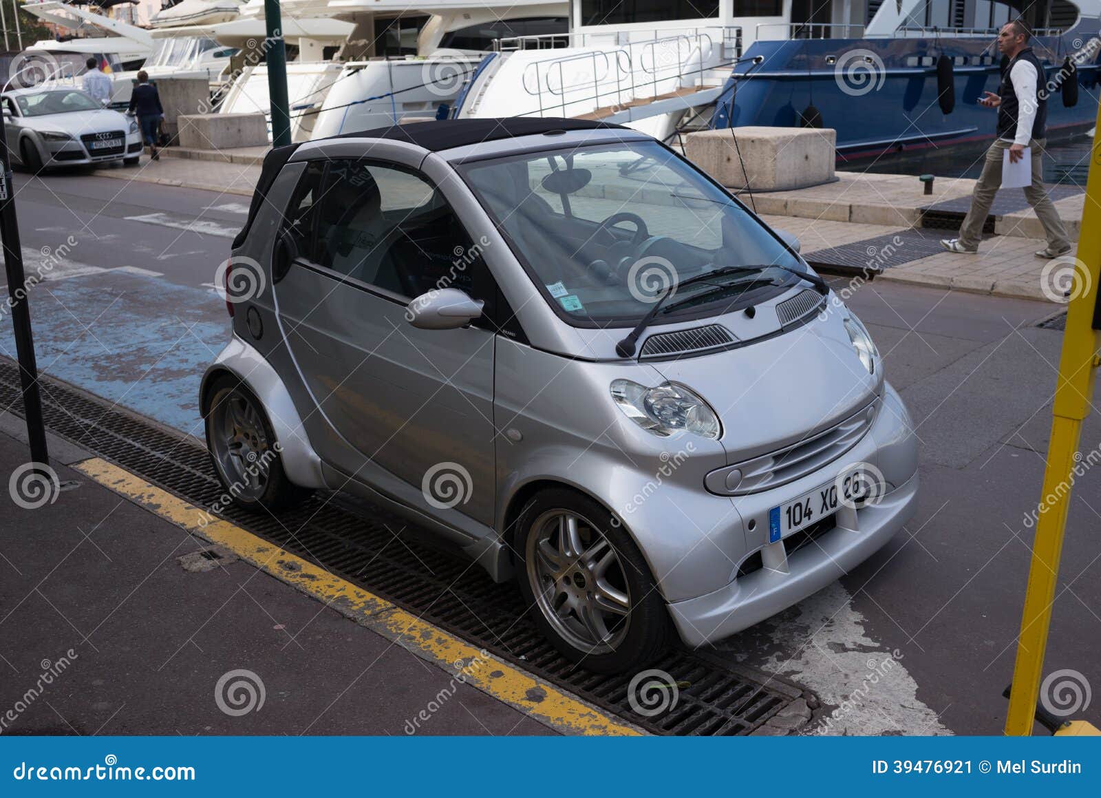 Smart Micro Car Editorial Photo | CartoonDealer.com #39476921