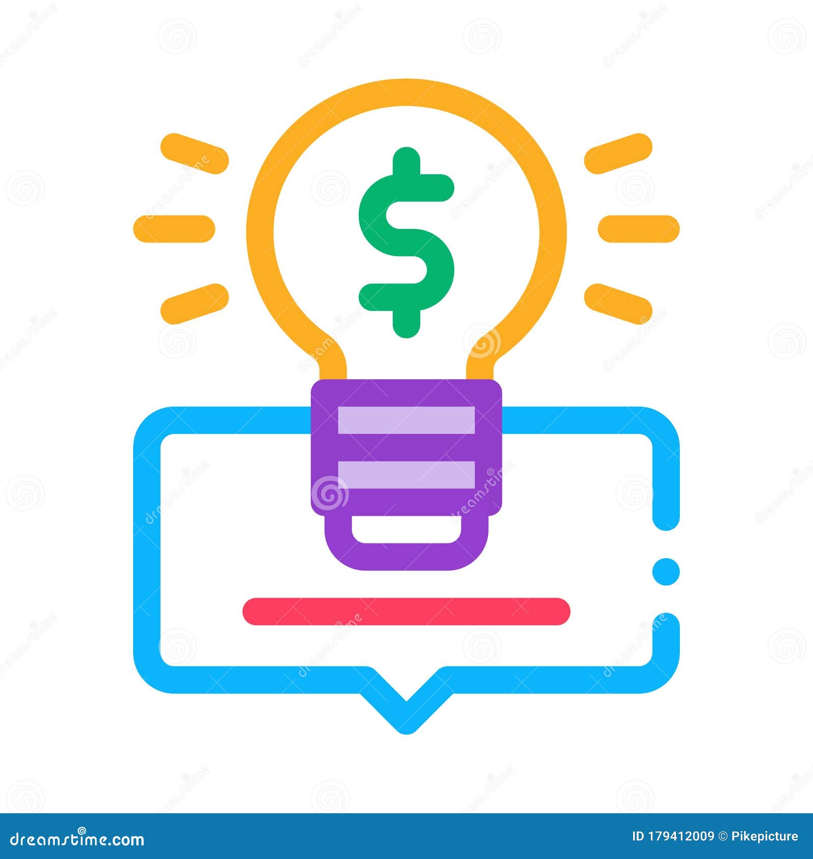 Smart Money Solution Icon Vector Outline Illustration Stock Vector ...