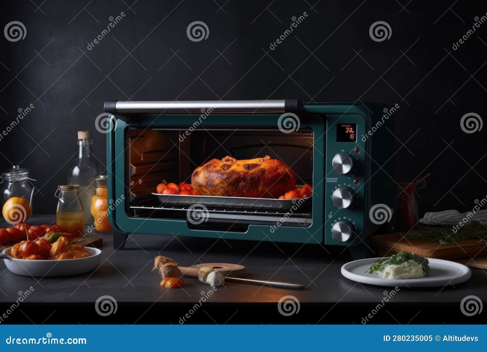 Smart Oven with Precise Temperature Control and Built-in Timer, Perfect ...