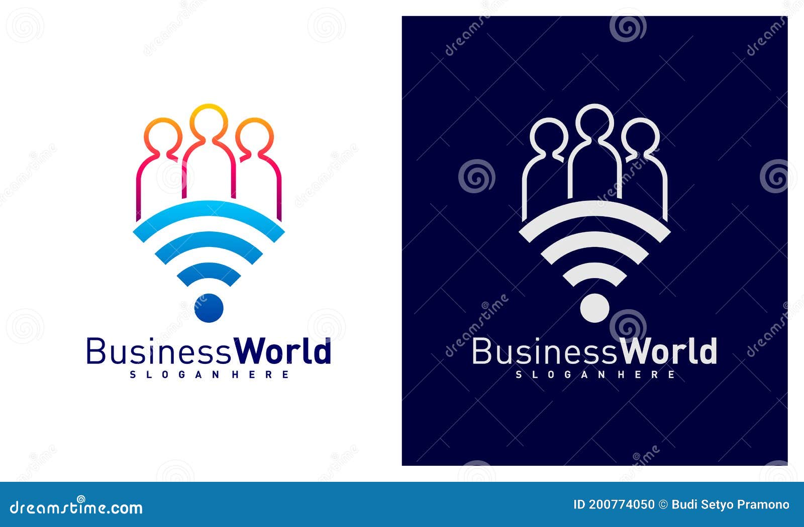 Smart People Logo Design Vector, Colorful Smart Logo Design Template ...