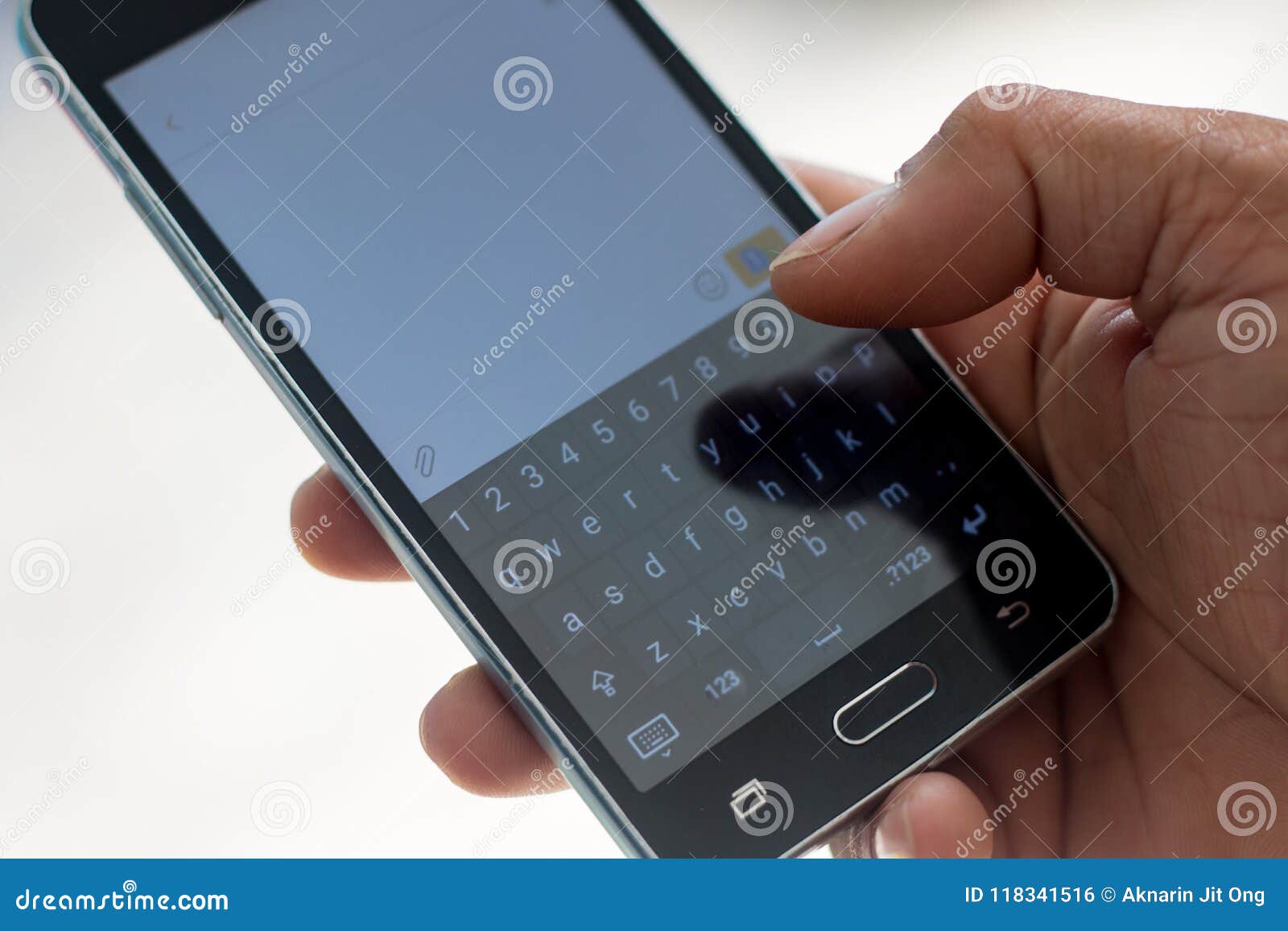 Smart Phon and Hand Touch on Keypad Stock Photo - Image of keypad ...