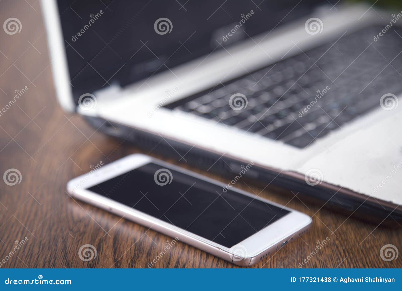 Smart Phone with Computer Keyboard Stock Photo - Image of computer ...