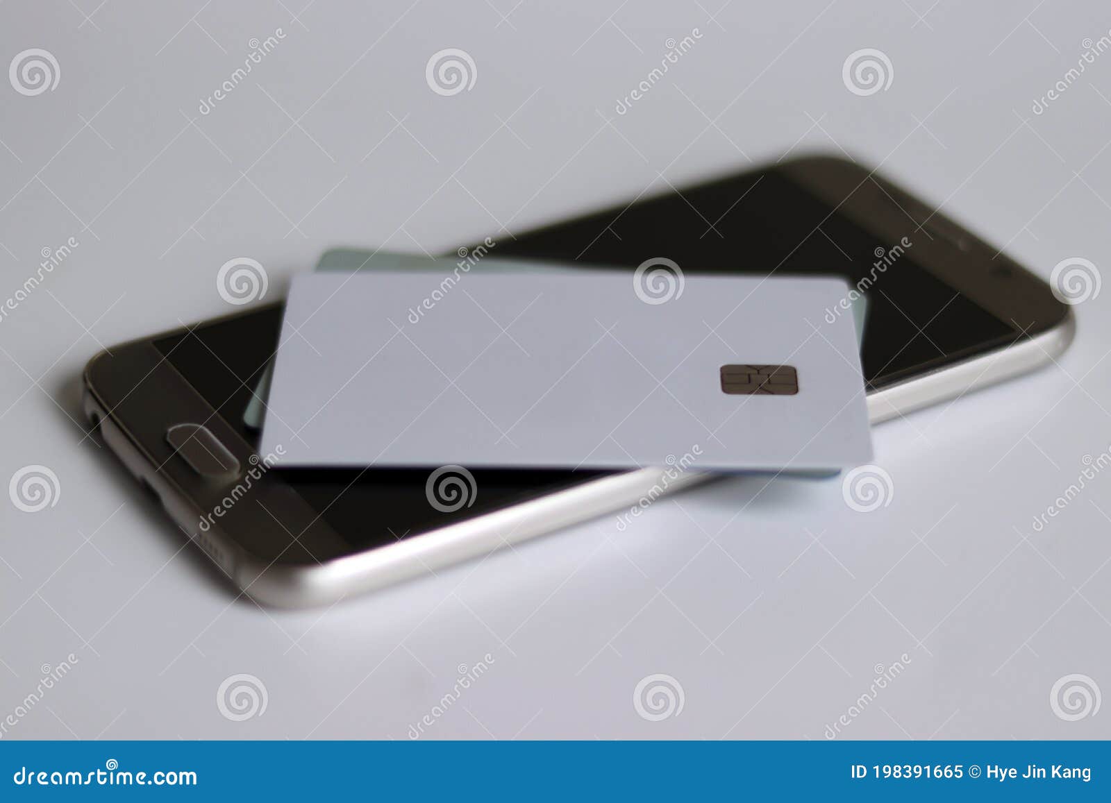 Smart Phone and Credit Cards. Stock Image - Image of cellphone, digital ...