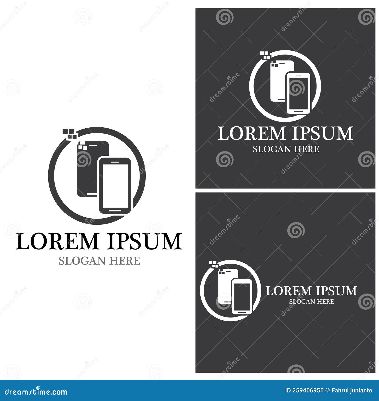 Smart Phone Gadget Logo Vector Template Stock Illustration ...