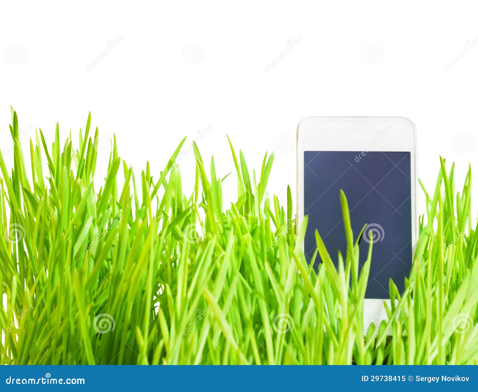 Smart phone stock image. Image of modern, equipment, grass - 29738415