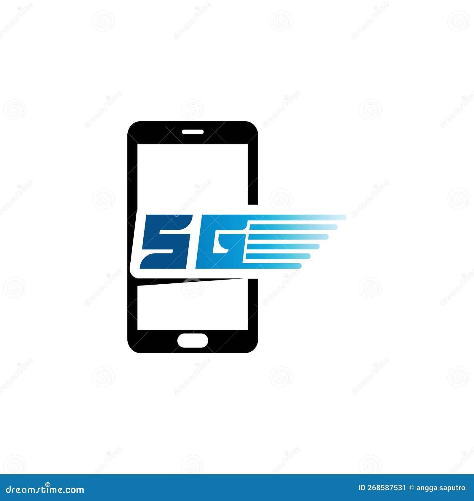 Smart Phone Icon Logo Design and Vector Illustration Stock Illustration ...