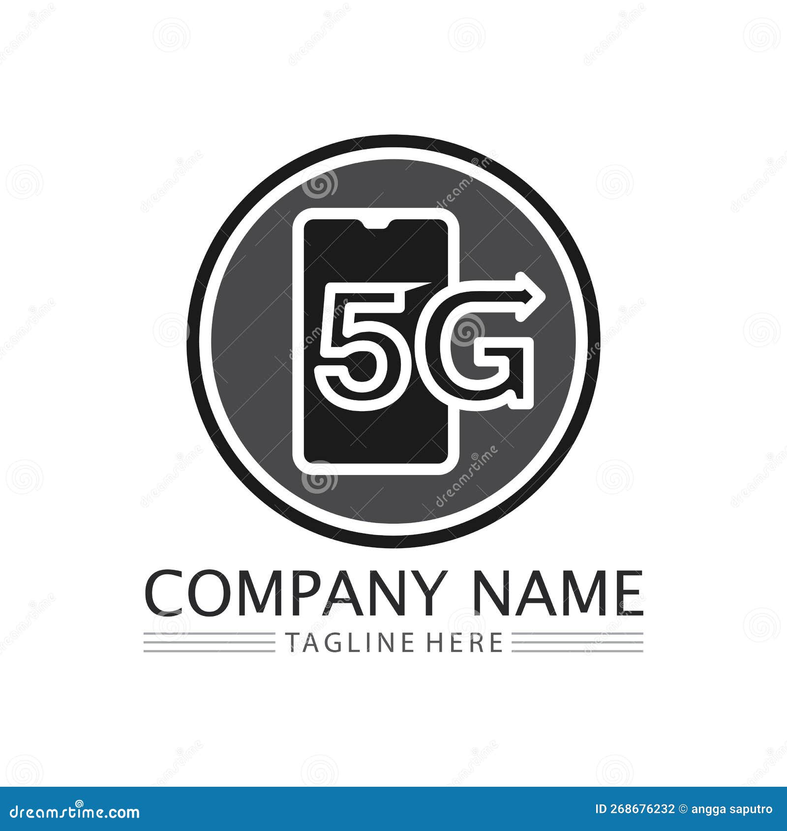 Smart Phone Icon Logo Design and Vector Illustration Stock Illustration ...