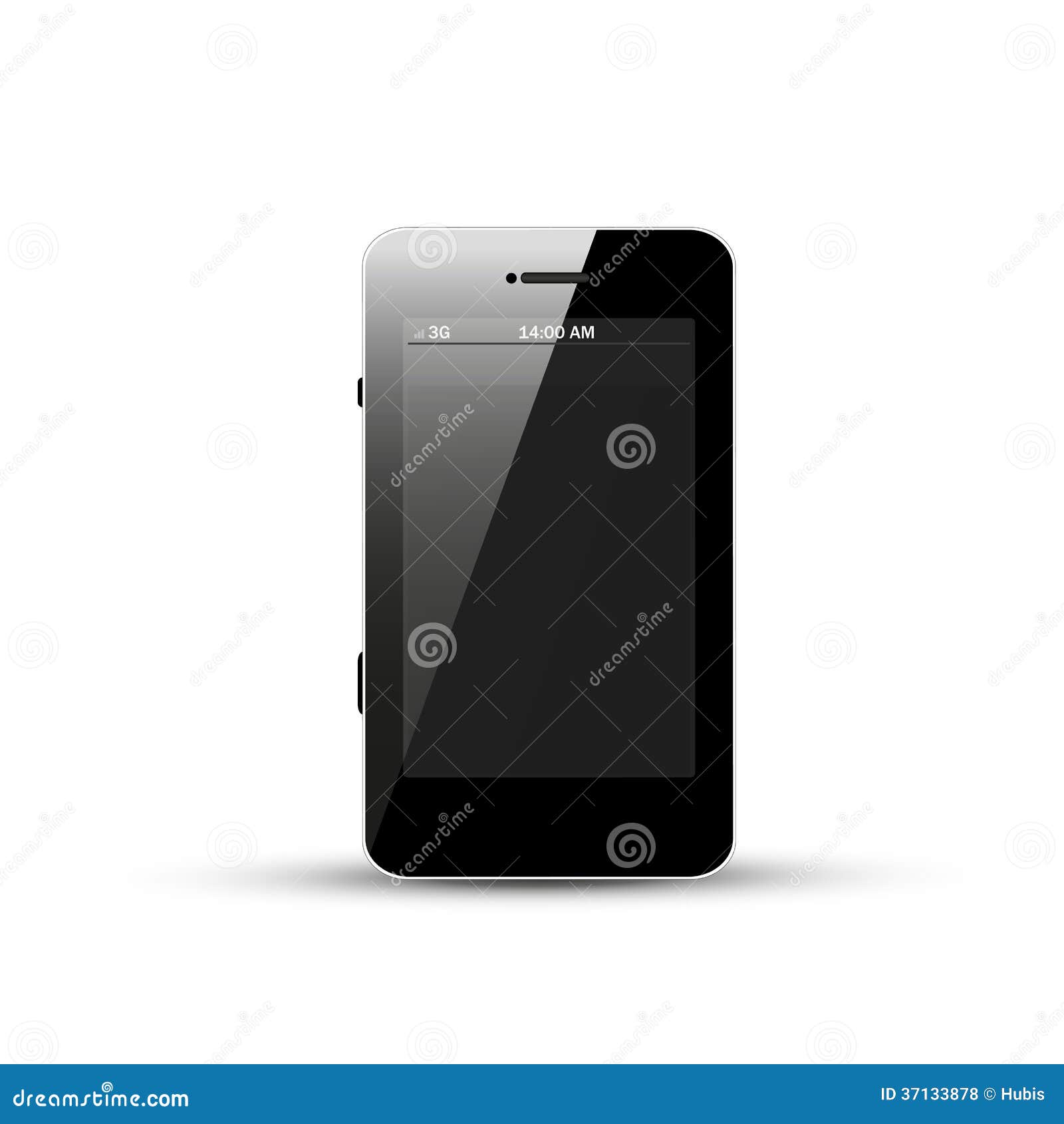 Smart phone illustration stock vector. Illustration of smartphone ...
