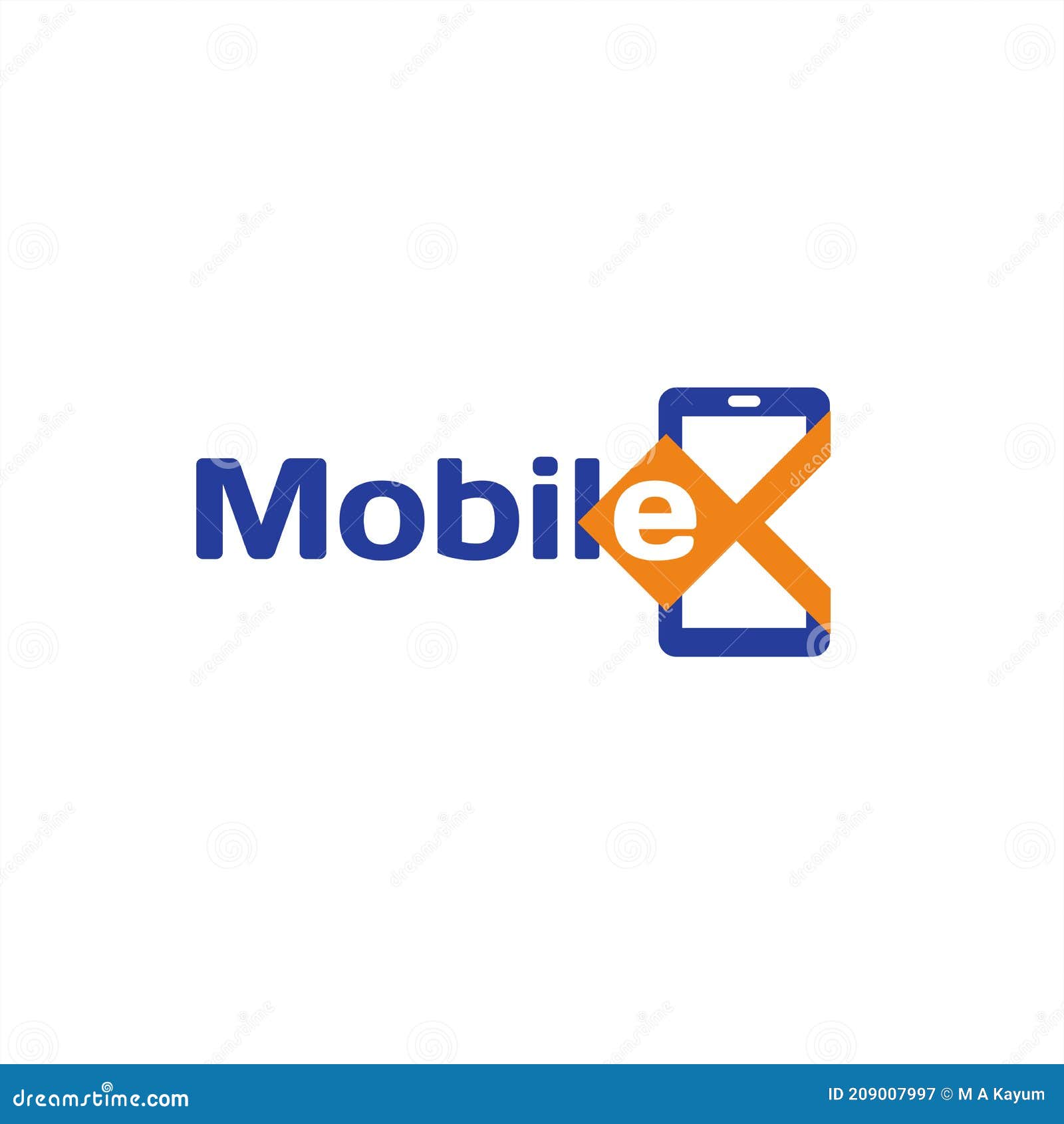 Smart Phone Logo Design, Mobile Logo Images, Mobile X Logo Stock Vector ...